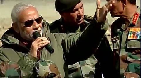 PM Modi celebrates Diwali with soldiers; ‘When you guard the border ...