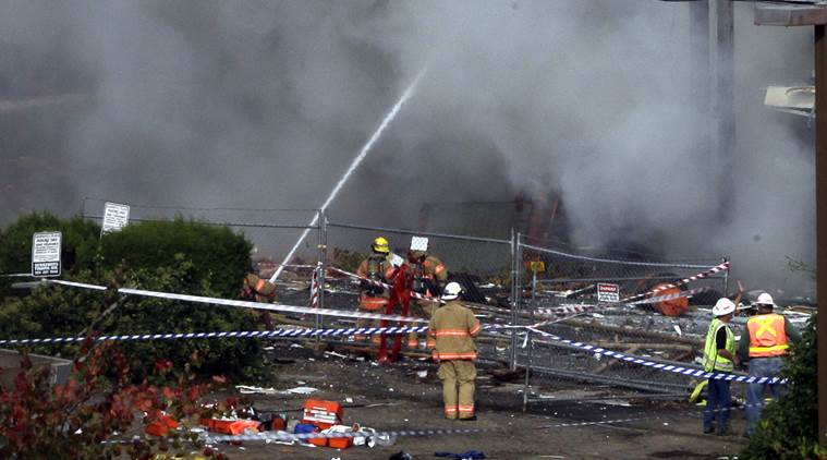 Portland gas explosion: Firefighter tossed up to 20 feet, hailed as a ...