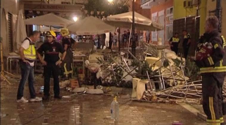 Explosion at cafe injures 90 at festival in southern Spain | World News ...