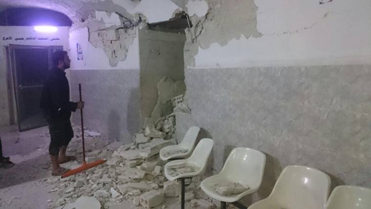 Even in a bunker under a mountain, Syrian hospital knocked out by ...