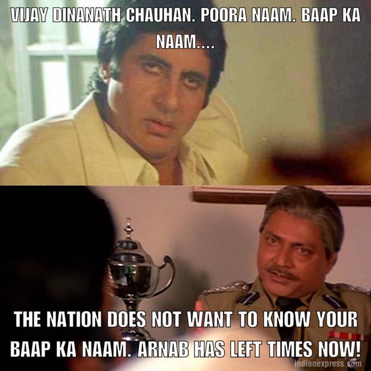 Arnab Goswami quits — in 11 Bollywood memes! | Trending News - The ...