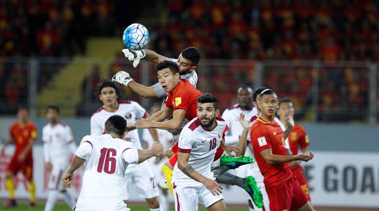 China held by Qatar in Marcelo Lippi’s first match in charge | Football ...