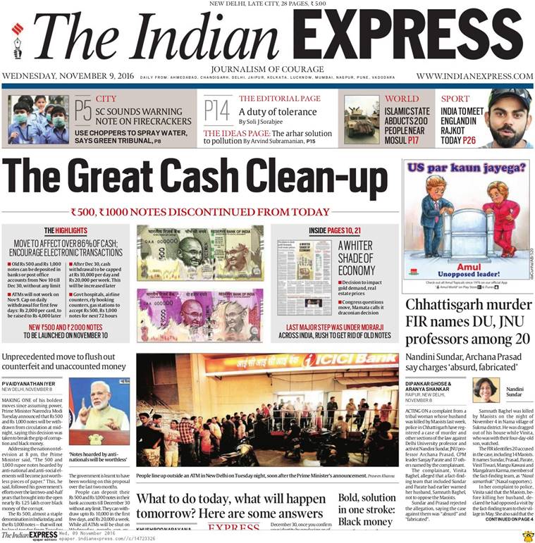 Demonetisation: Three times India faced the big move | India News, The ...