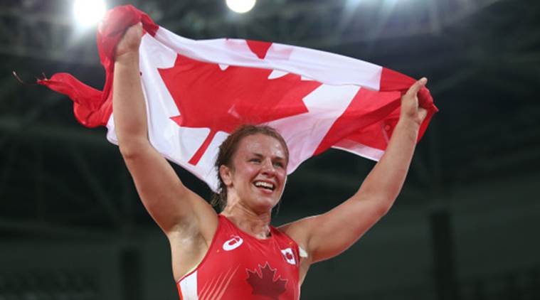 Rio 2016 Olympics gold-medallist Erica Wiebe eyes spot in Pro Wrestling ...