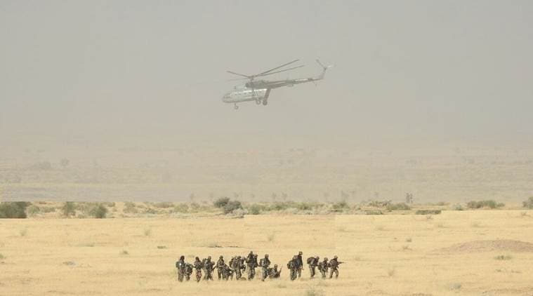 Army carries out Heliborne exercise with latest helicopters in ...