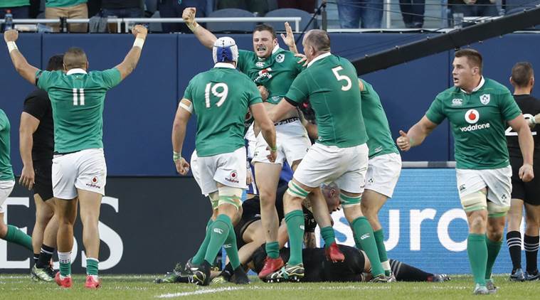 Irish players revel in historic win over All Blacks | Sports News,The ...