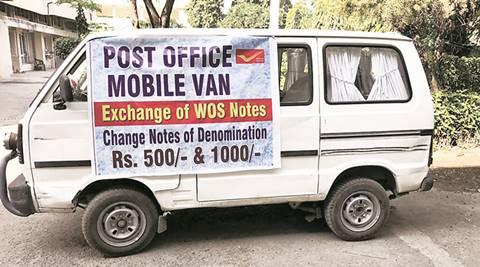 Demonetisation: Ludhiana post office rolls out notes exchange van ...