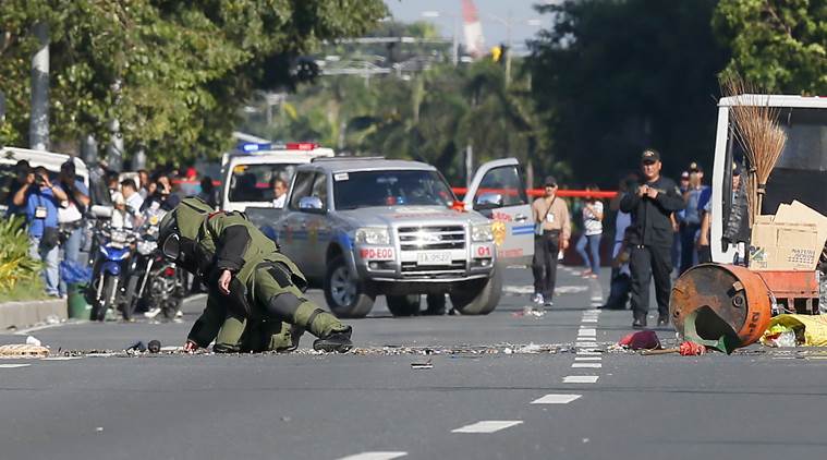 Manila police detonate improvised bomb near US Embassy | World News ...