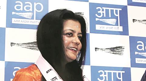 Poonam Azad joins AAP, to rally in Punjab | Delhi News - The Indian Express
