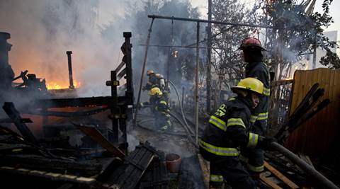 Israel evacuates thousands as fire spreads in northern city | World ...
