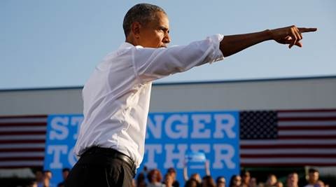 Barack Obama speaks up for protester but is derided by Donald Trump ...