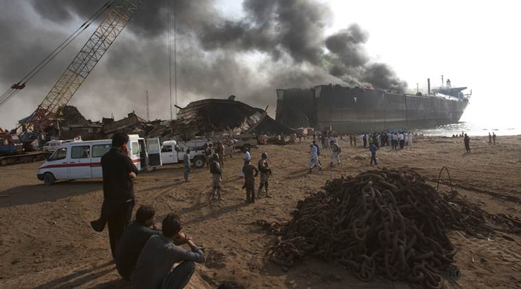 Death toll in Pakistan shipbreaking yard explosion rises to 18 | World ...