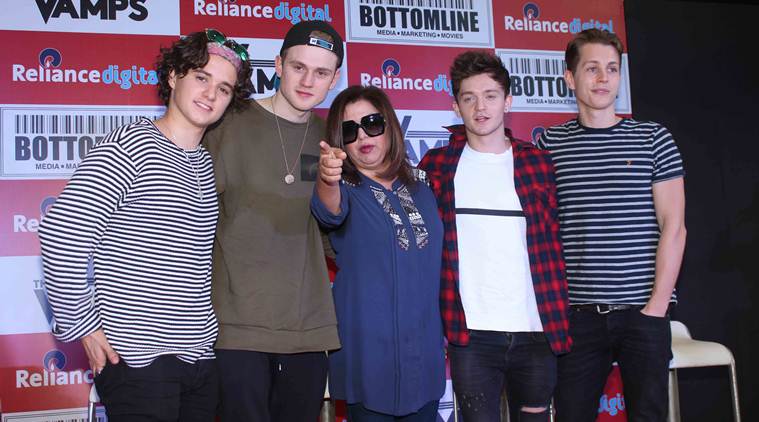 British band The Vamps says India full of surprises, see pics | Music ...