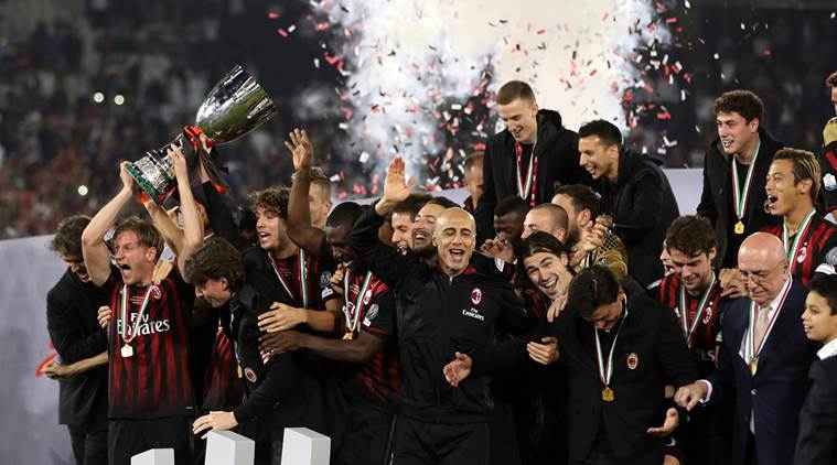AC Milan win Super Cup after penalty shootout | Football News - The ...
