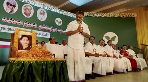 AIADMK brings chair used by Jayalalithaa to party meet | India News ...