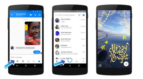 Facebook Messenger’s camera upgraded to feature 3D masks and filters ...