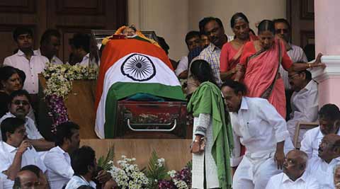 Jayalalithaa funeral: Watch Live streaming of Amma’s last rites on Sun ...