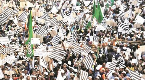 Nagpur: Muslims hold rally demanding quota | Mumbai News - The Indian ...