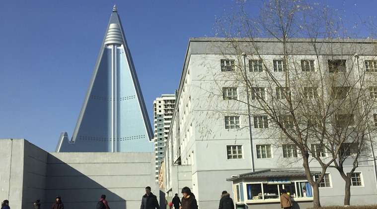 Huge but empty pyramid hotel a sphinx-like North Korean mystery | World ...