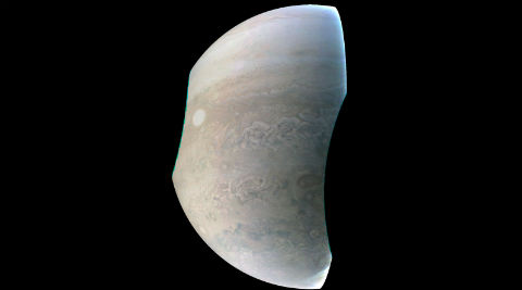 NASA’s Juno probe captures Jupiter’s ‘string of pearls’ | Technology ...