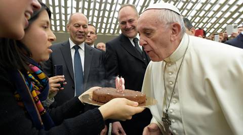 Pope Francis, at 80, looks to ‘joyous’ old age | World News - The ...