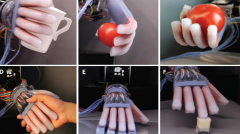 Scientists have developed a soft robotic hand that can ‘feel’ its ...