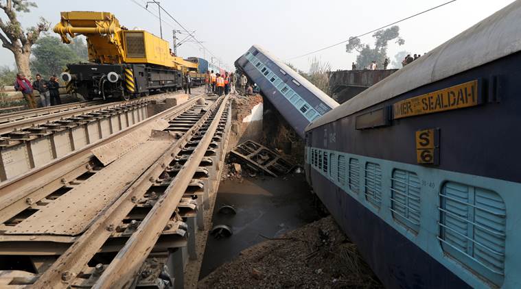 Rail fracture suspected in Ajmer-Sealdah Express derailment | India ...