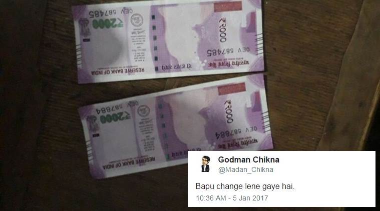 Mahatma Gandhi disappears from Rs 2,000 note; tweeple come up with ...