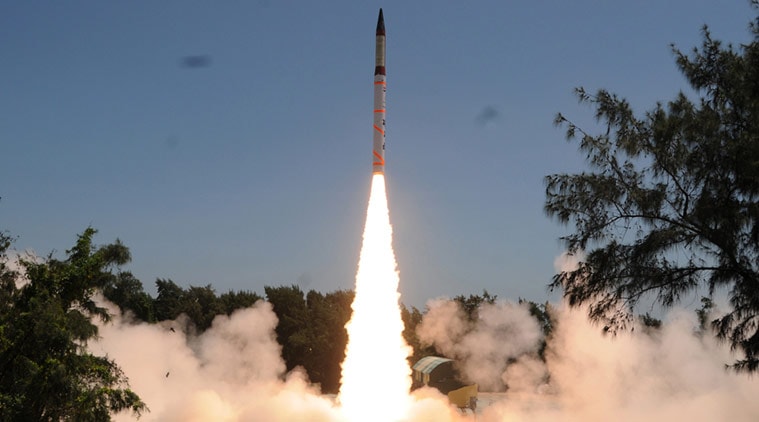 Agni-V missile successfully test-fired | India News - The Indian Express