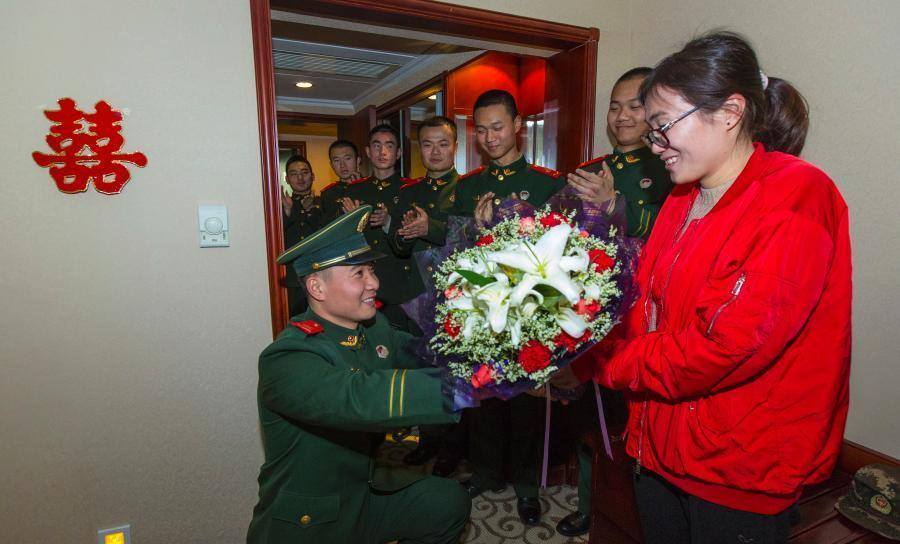 Caught up in duty for upcoming festival, Chinese cop gets married on ...