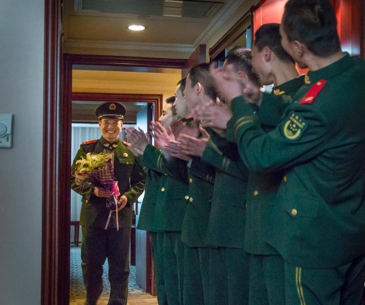 Caught up in duty for upcoming festival, Chinese cop gets married on ...