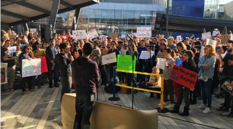 Google employees protest President Trump’s order: What Sergey Brin ...