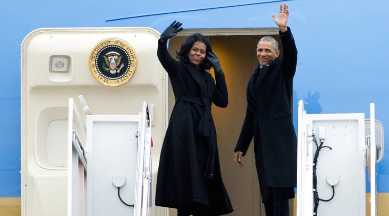Barack Obama returns to White House after final Air Force One ride ...