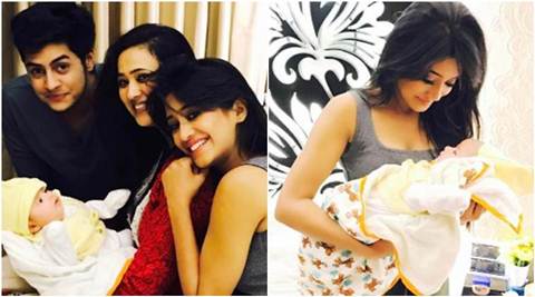 Shweta Tiwari reveals first image of her newborn son and he’s just so ...