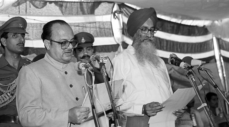 Surjit Singh Barnala: Moderate Akali politician who almost became Prime ...