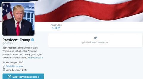 @POTUS now goes to Donald Trump | World News - The Indian Express