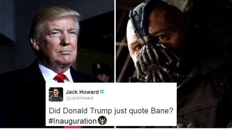 Donald Trump’s inaugural speech plagiarised from Batman’s Bane ...
