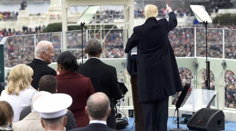 Donald Trump draws far smaller inaugural crowd than Barack Obama ...