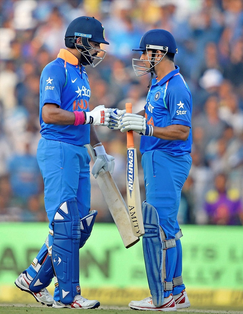 Veterans MS Dhoni and Yuvraj Singh lead India to series win | Sports ...