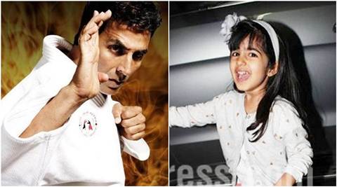Akshay Kumar’s daughter Nitara is already a martial arts champ. He has ...