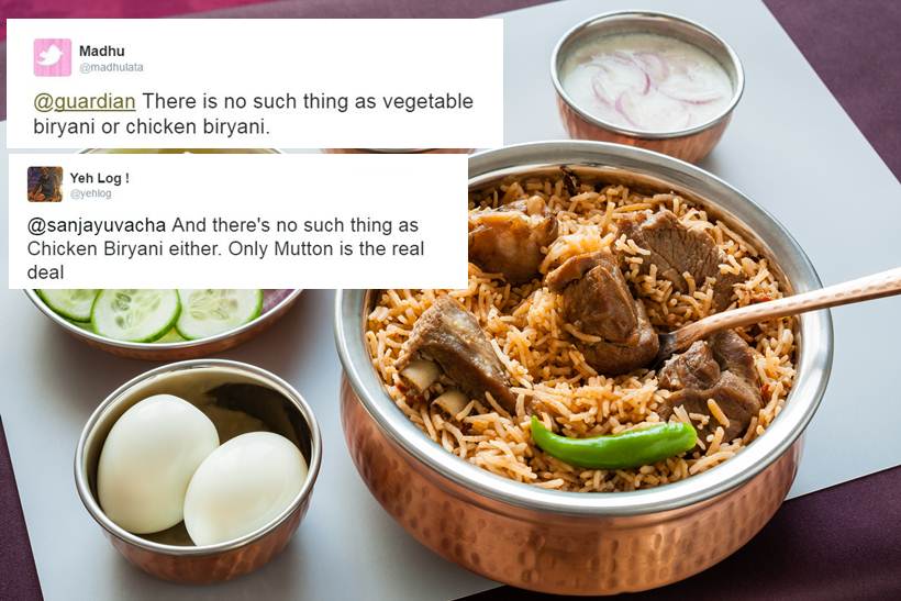 A veg biryani recipe is doing rounds on the Internet and non ...