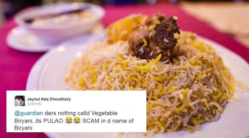 A veg biryani recipe is doing rounds on the Internet and non ...