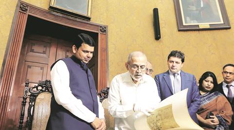 CM Fadnavis inaugurates Town Hall: Refurbished Central Library opens to ...