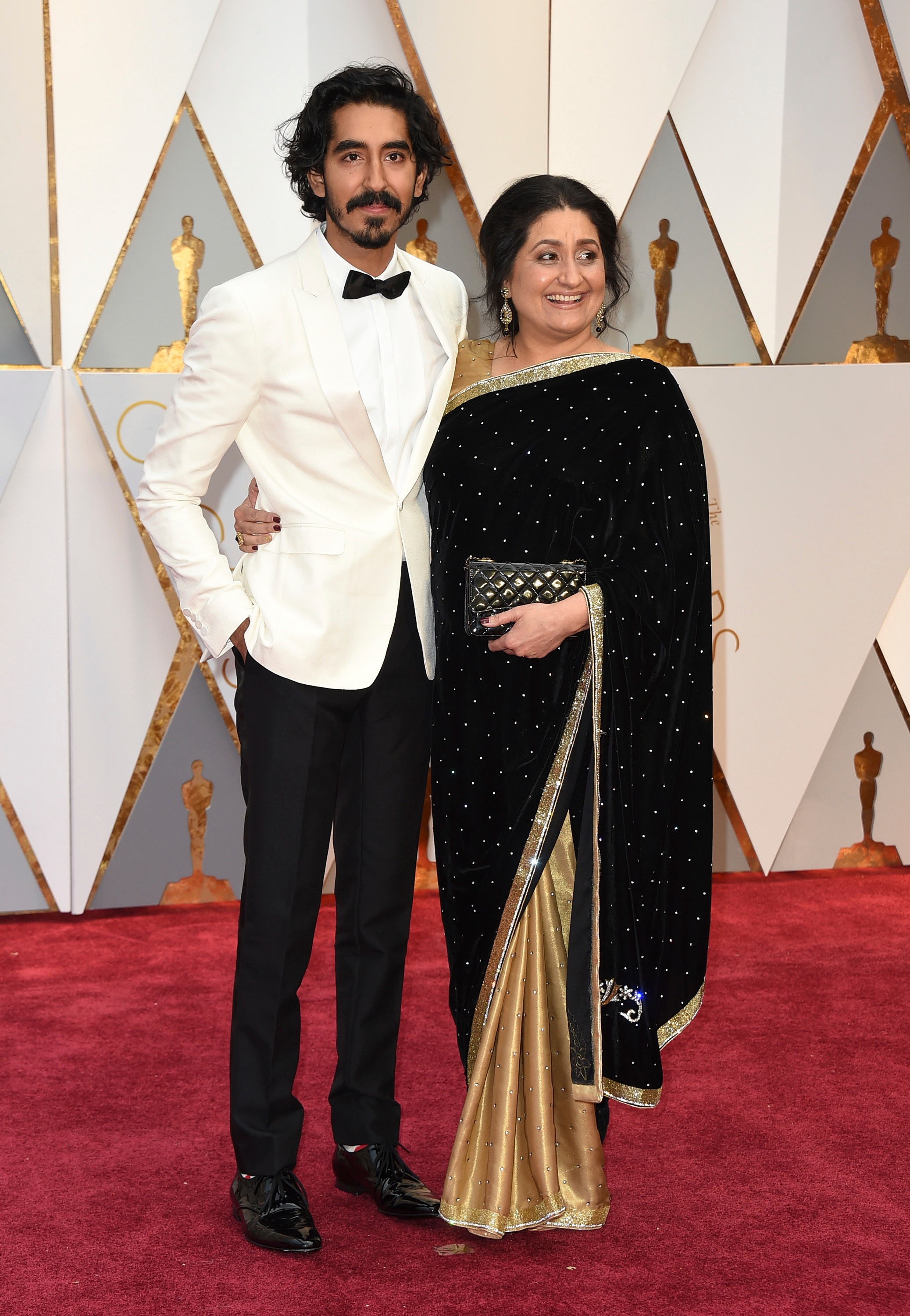 Oscars 2017: Dev Patel attends Oscars with mother, thanks Lion child ...