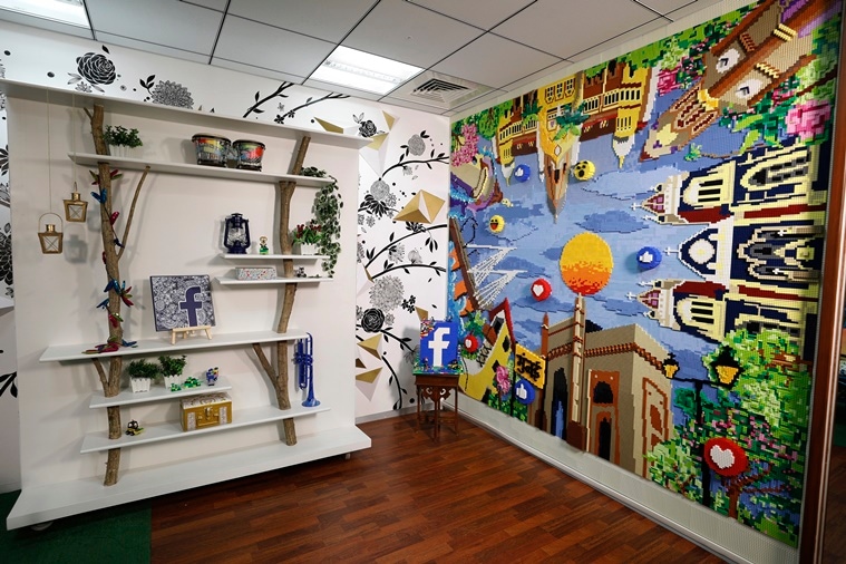 Facebook Mumbai office goes quirky — with colourful, artsy walls as ...