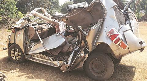 Seven killed in car accident on Mumbai-Goa highway | Mumbai News - The ...