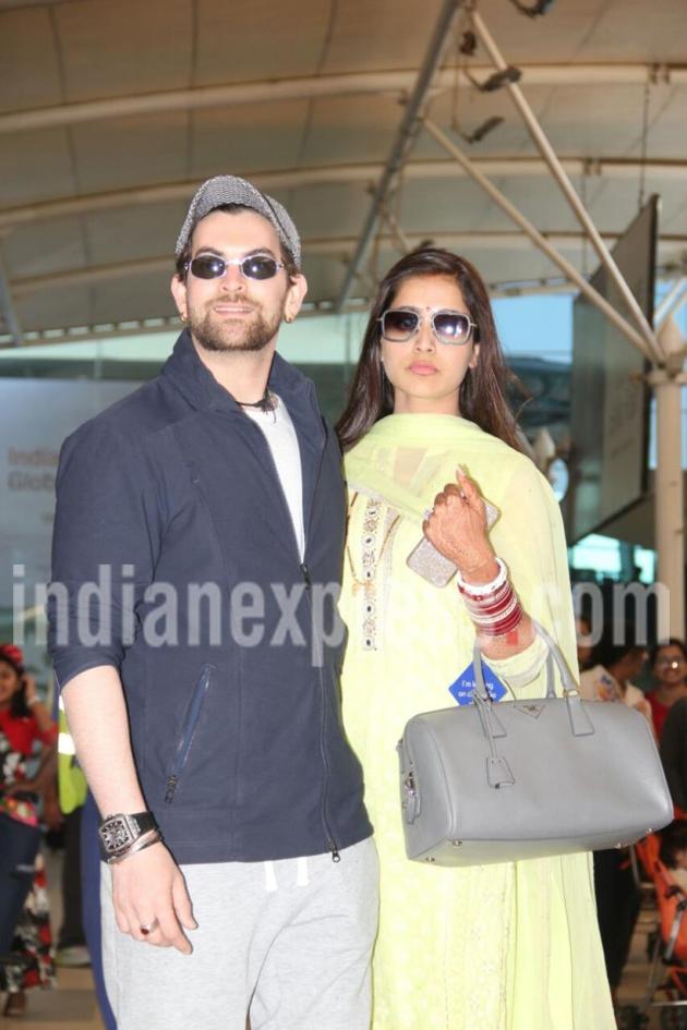 Neil Nitin Mukesh and wife Rukmini Sahay’s first pics post wedding are ...
