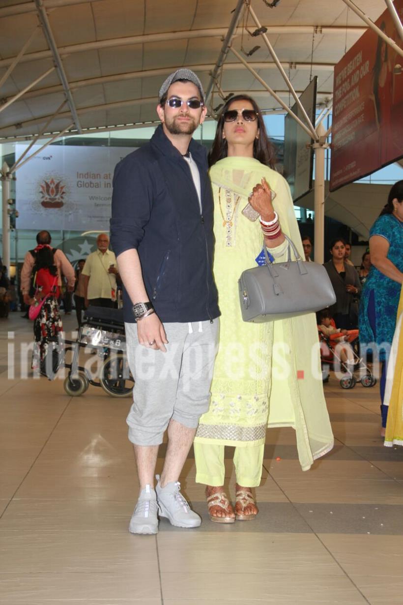 Neil Nitin Mukesh and wife Rukmini Sahay’s first pics post wedding are ...