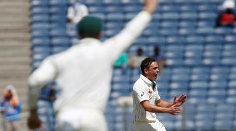 India vs Australia 2017: Steve O’Keefe the chief as Indians trapped in ...