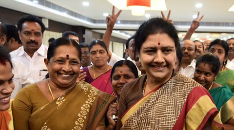 Majority of AIADMK MLAs with Sasikala, says spokesperson | India News ...